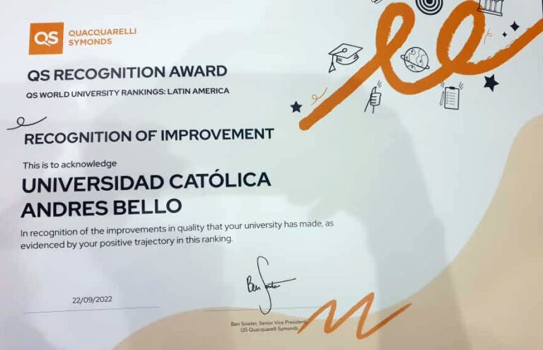 LA UCAB ESCALÓ 7 PUESTOS EN NUEVO RANKING QS DE LATINOAMÉRICA Y FUE ...