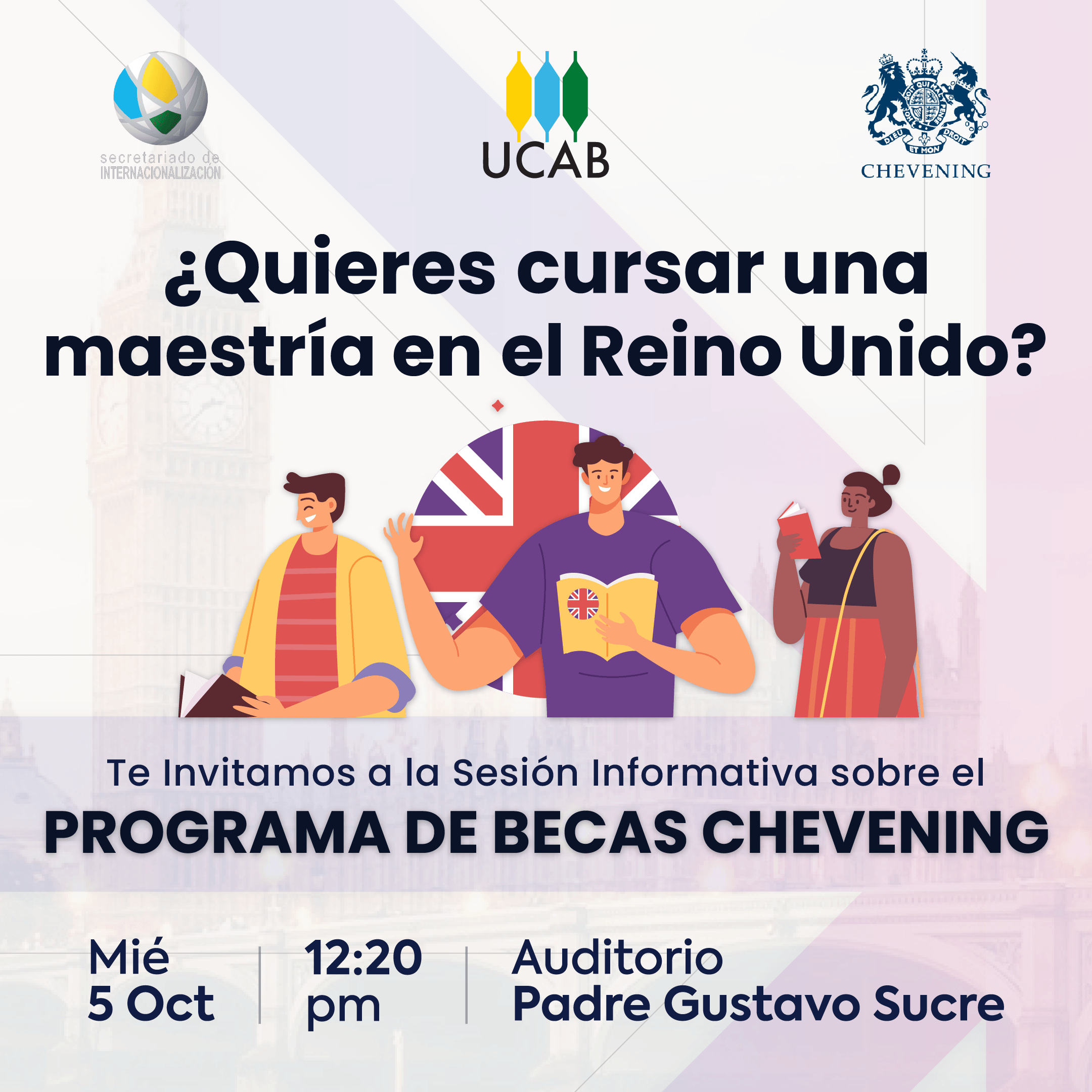 Charla informativa sobre Becas Chevening • elucabista.com