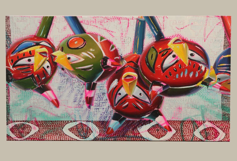 El ecléctico y colorido arte de Ana Barriga brilla en la UCAB ...