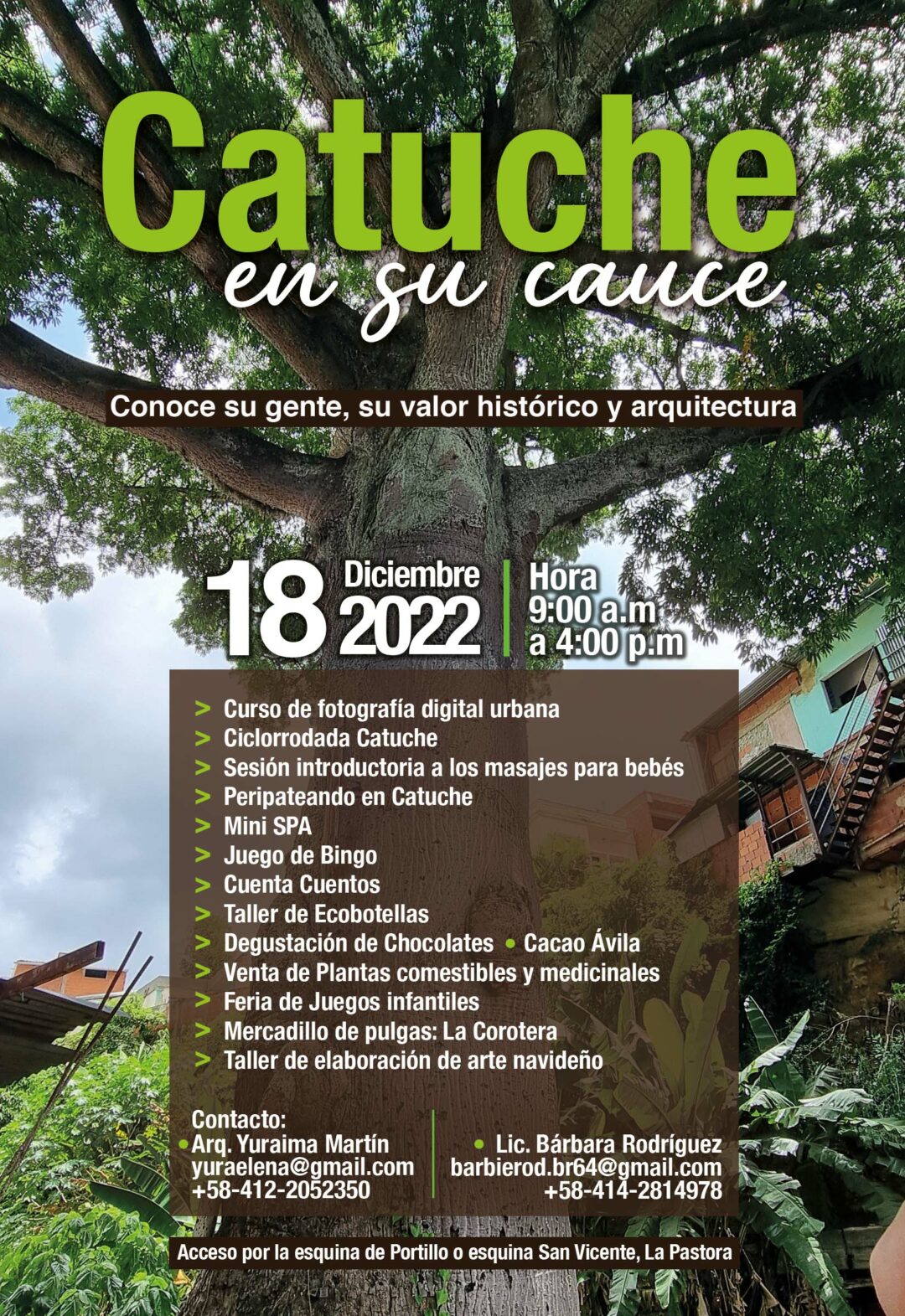 Catuche invita a los caraqueños a un domingo familiar • elucabista.com