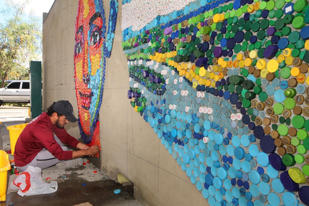 Inauguran tres murales ecológicos en la UCAB. El Ucabista